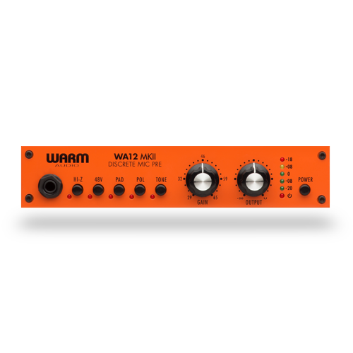 Warm Audio WA12 MKII Orange Microphone Preamp