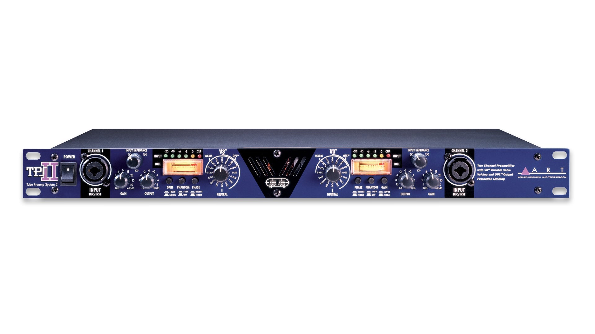 ART TPS II 2-Channel Tube Preamplifier System