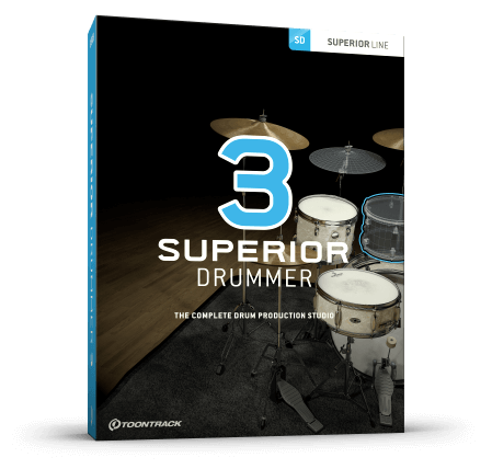 Toontrack Superior Drummer 3 Bundle - Choice of Two SDX at Registratio